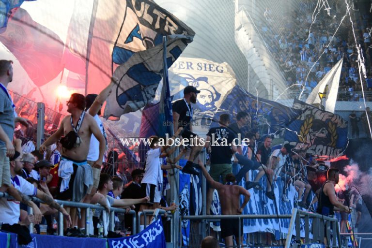 KSC-Pokal-Pyro: 13.200 Euro Geldstrafe für den Karlsruher SC – abseits-ka